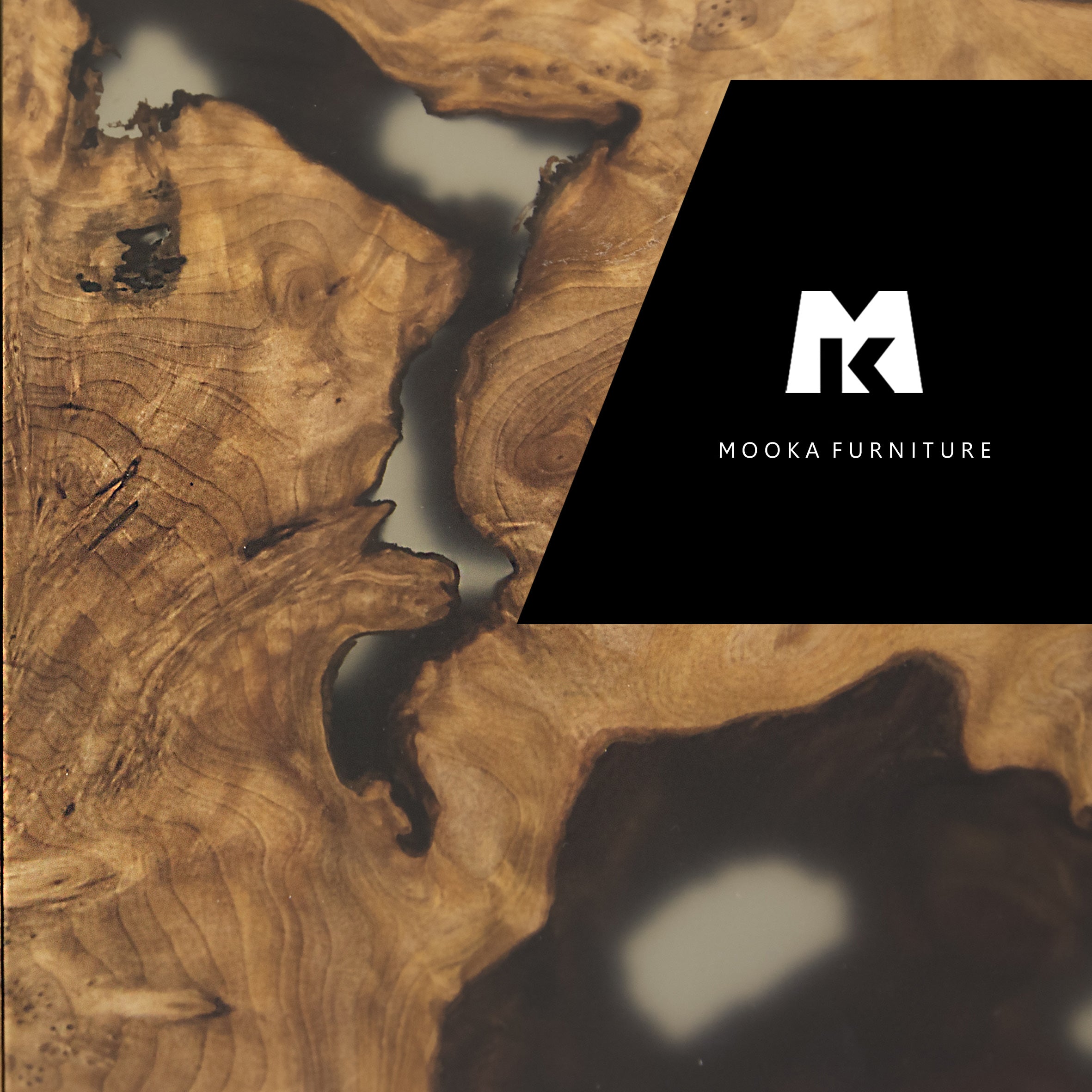 MOOKA FURNITURE wood resin epoxy river table,natural wood slabs