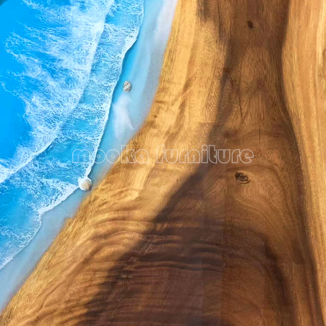 Resin Wood Dining Table – MOOKA FURNITURE