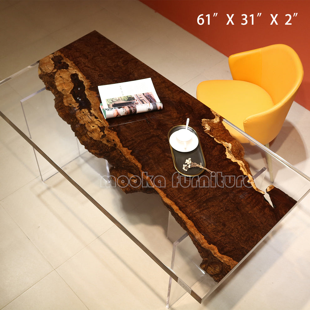 Resin Wood Dining Table – MOOKA FURNITURE